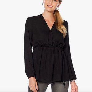 Diane Gilman | Tops | Dg2 By Diane Gilman Empire Waist Peasant Blouse ...